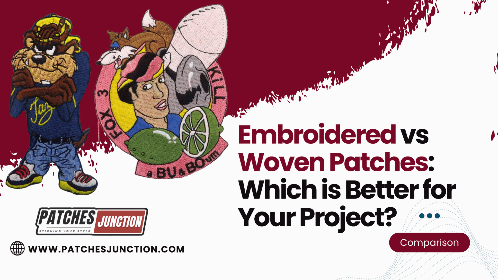Embroidered vs Woven Patches: Key Differences Explained