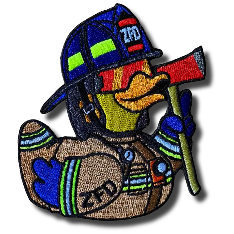 Custom Firefighter Patches — 7-10 Days & Free Shipping